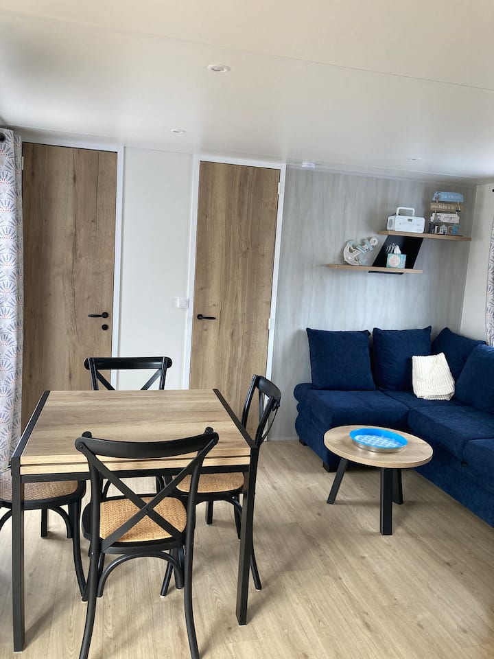 Mobil Home - 2025 - 2 Chambres - Camping 4* - Névez