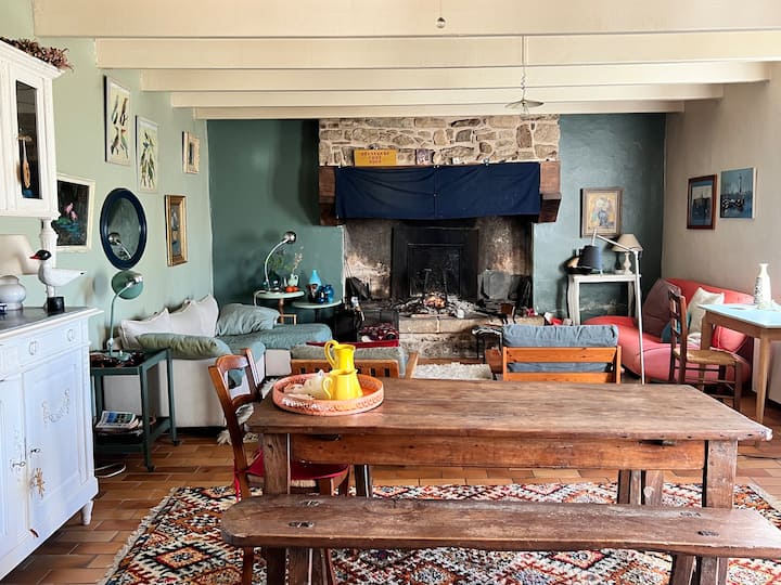 Charmante Maison - Trois Chambres - Beg Meil