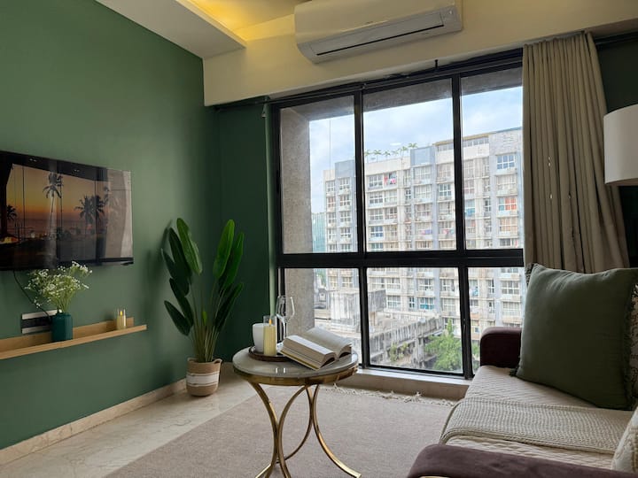 High Floor 1bhk 5 Mins To Bkc Parking Fastwifi - Mumbai