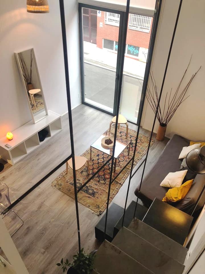 Exclusivo Loft Estilo Industrial 4 Pax Y Garaje - Adolfo Suárez Madrid–Barajas Airport (MAD)