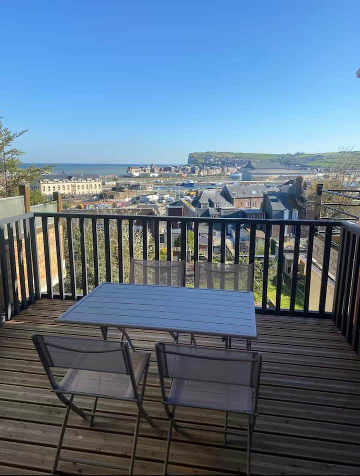 Villa Valentine Vue Mer Et Falaises - Le Tréport