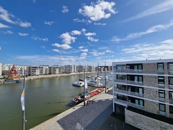 Panoramawohnung Am Neuen Hafen – Weser& Hafenblick - Bremerhaven