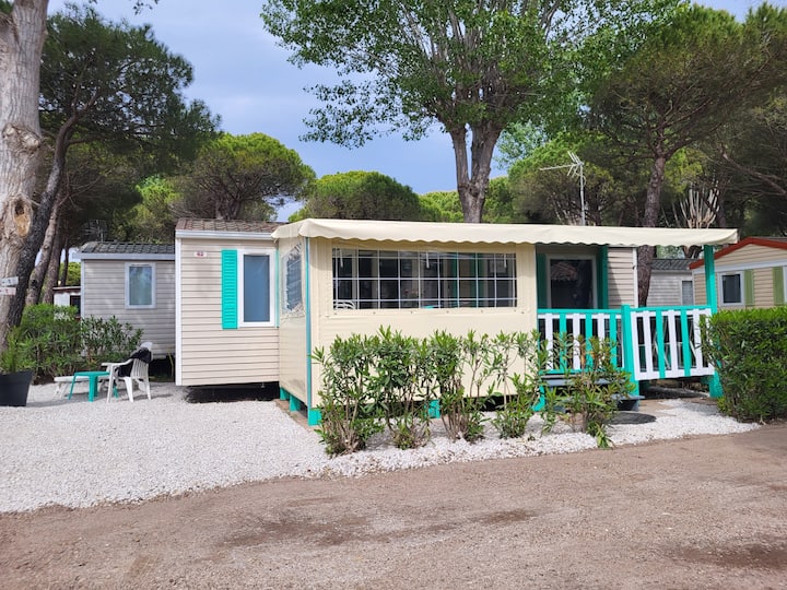 Charmant Mobil-home Camping Les Sables D’or Agde - Agde