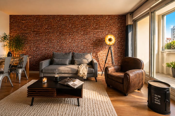 Brick Loft - Idéale Famille & Proche Centre-ville - Angers