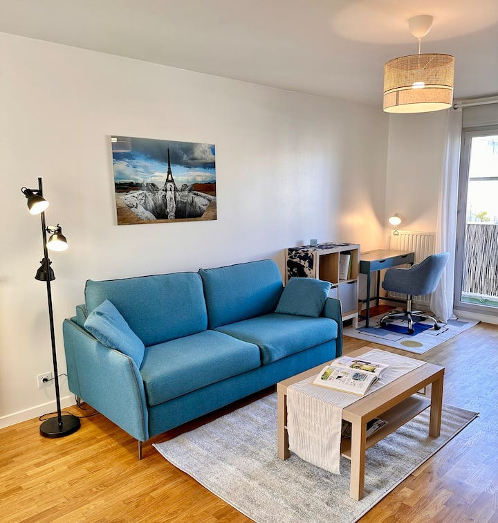 Massy Tgv/rer à Pied – Calme, Balcon, Parking - Massy