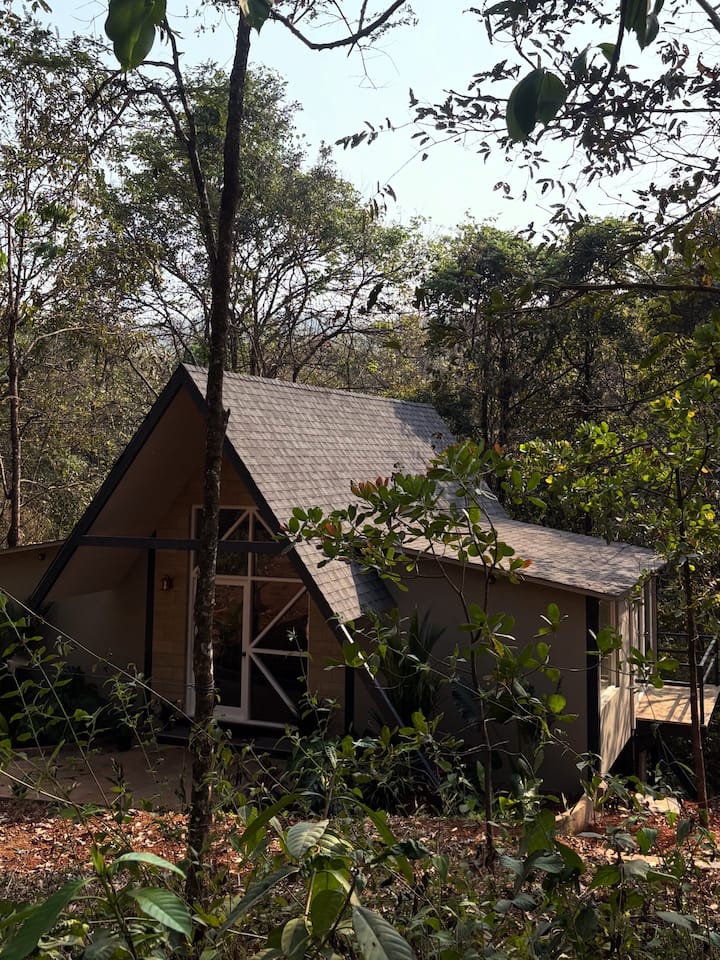 The A Frame By Brookside Acres, Goa. - India