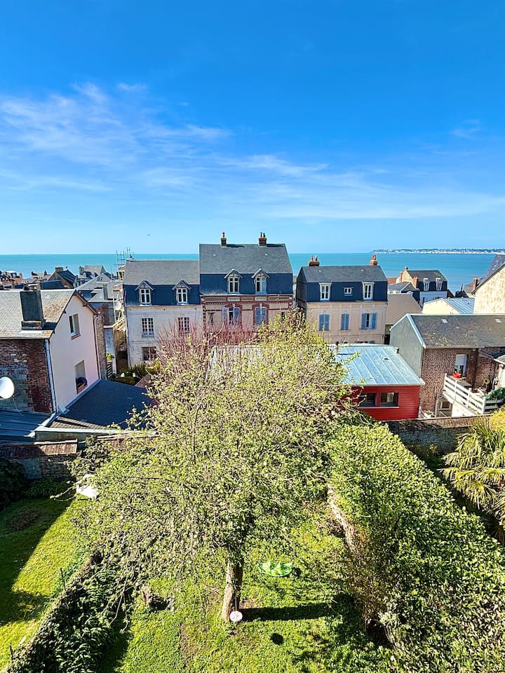 Les Vignes · Maison D'artiste · Vue Mer & Jardin - Villerville