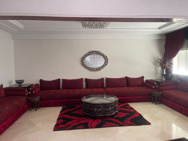 Appart 3chambres Spacieux Au Centre Idéal Familles - Meknes
