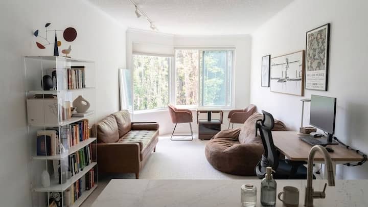 Quiet North Waterfront 1br| Wfh Setup, In-unit W/d - San Francisco, CA