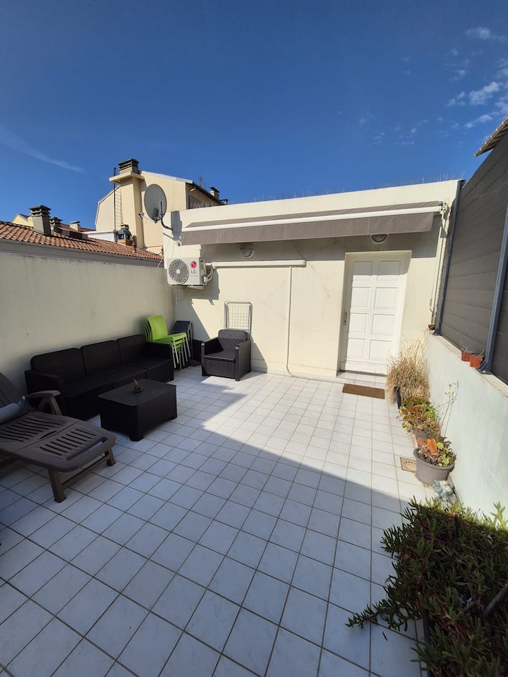 Centre Nice - Rooftop Terrasse 25m² Climatisation - ibis Nice Centre Gare