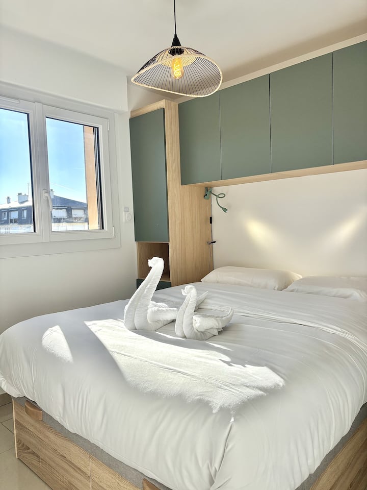 L'escale · Balcon Vue Mer · Plage à 150m · Parking - Villers-sur-Mer