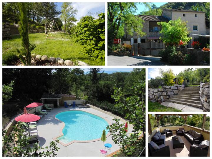 Gîte De Charme 6 Pers, Piscine, Clim – Ardèche - Ruoms