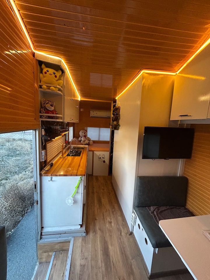 ÖLüdeniz’de Sabit Lüks Karavan Geniş & Konforlu - Fethiye