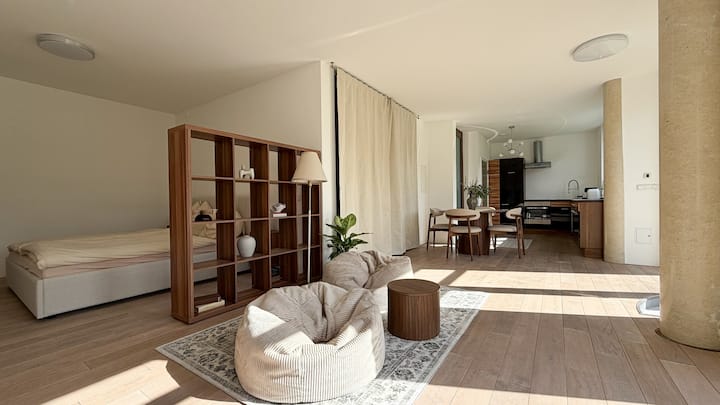Stilvolles, Großzügiges 2-zimmer-apartment - Echternach