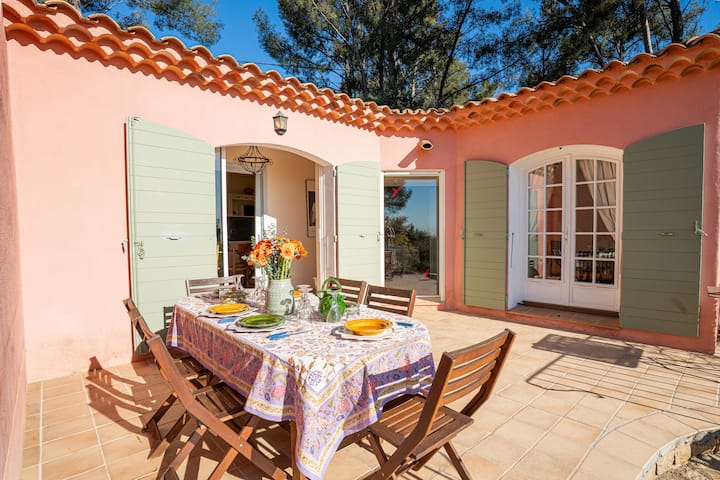 Villa Vue Mer, Grand Terrain Calme & Proche Plages - La Seyne-sur-Mer