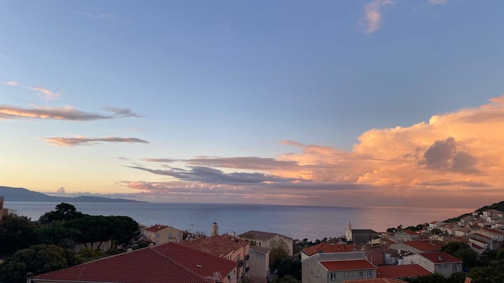 Grande Terrasse Panoramique Sud Vue Mer à Cargèse - Cargèse