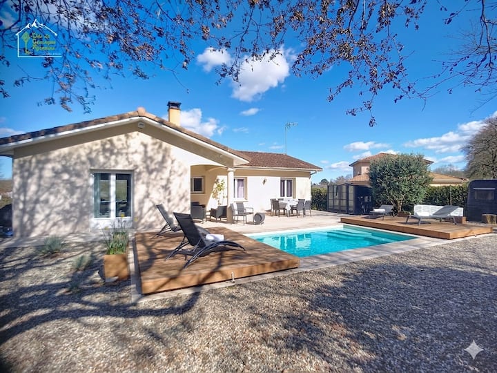 Maison Contemporaine, Piscine, Proche Centre-ville - Eauze
