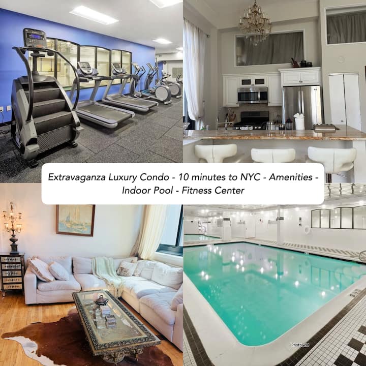 Extravaganza Condo 10 Mins From Nyc - W/ Amenities - Union City, NJ