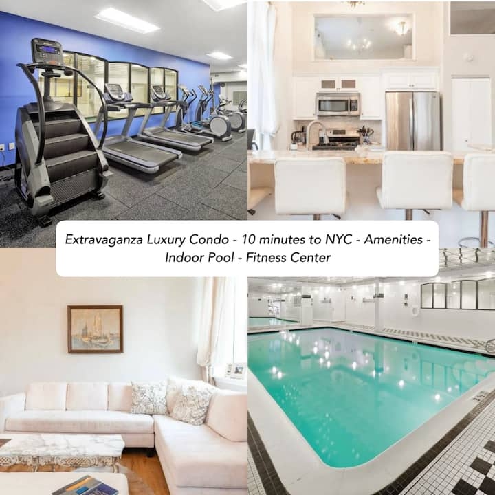 Extravaganza Condo 10 Mins From Nyc - W/ Amenities - New York City