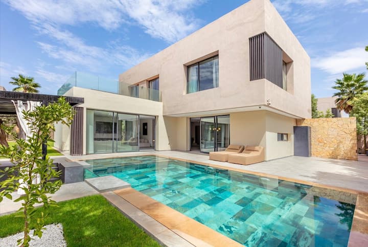 Belle Villa Moderne Calme Et Lumineuse - Amizmiz