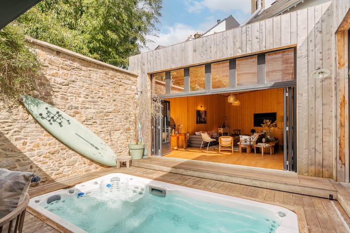 Loft D’exception•spa De Nage & Patio Privé•parking - Vannes