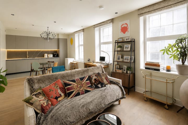 Modern 1 Bedroom Flat In King's Road With Aircon - Chelsea