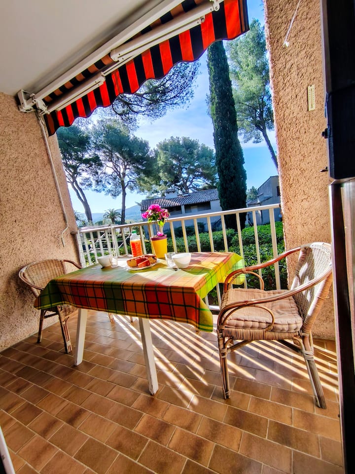 Studio Climatisé à 5 Min à Pied De La Plage - Saint-Cyr-sur-Mer