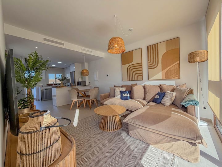 Belich 39d - Stylish Flat With Rooftop Terrace - San Pedro del Pinatar