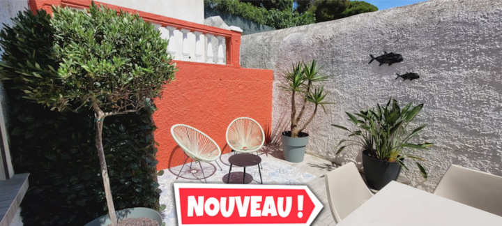 T2 Climatisé Hyper Centre Avec Terrasse - Sanary-sur-Mer