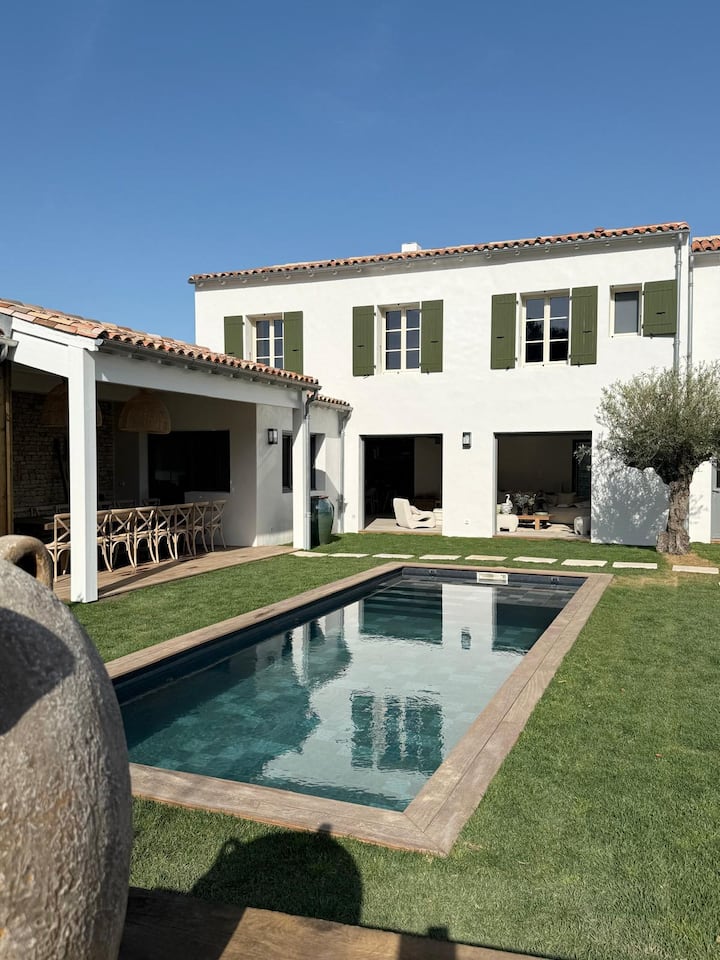Merveilleuse Maison D’architecte, Piscine Privée - Île de Ré