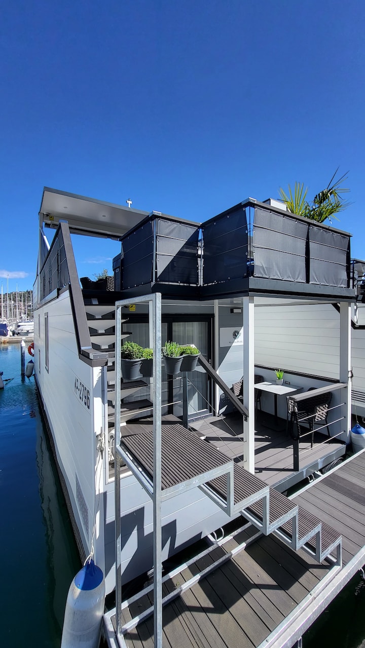 Exklusives Floating House Mit Terrasse & Meerblick - Portorož