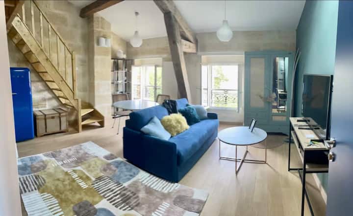 Studio Côté Jardin Avec Mezzanine Quartier St Jean - Bordeaux