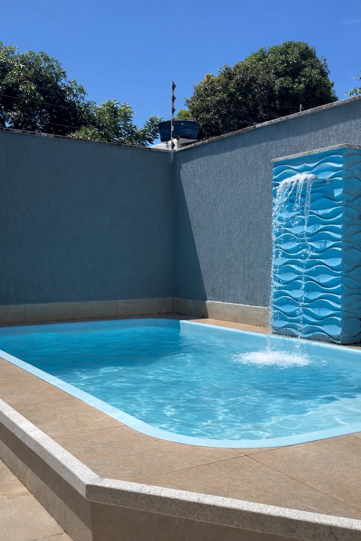 3min Da Praia, Piscina+churrasqueira+3 Vagas - Serra