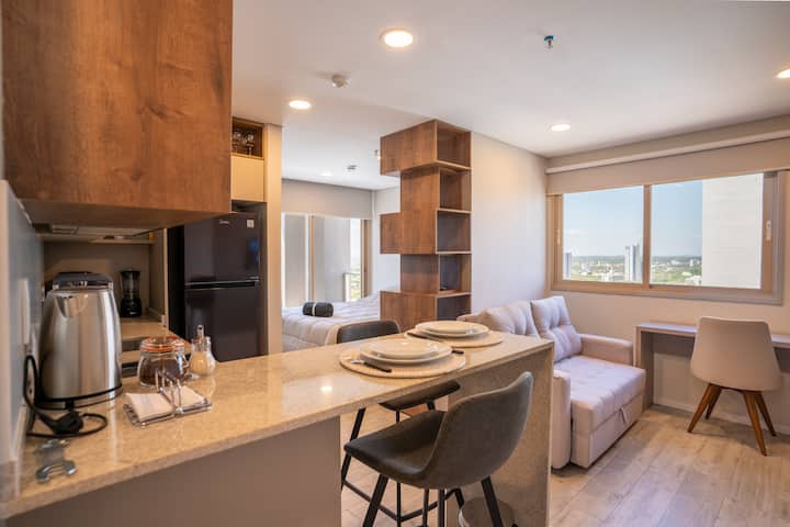Loft Con Escritorio En Pleno Eje Corporativo - Asunción