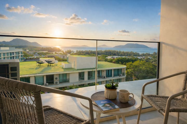 Top Floor Sea & Mountain View 1br • By Dreamlandia - Thailand