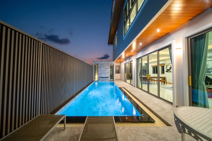 Surin海滩｜2026全新现代轻奢6卧｜私人泳池度假别墅｜大型团体\家庭之选｜800米到达海滩 - Thailand