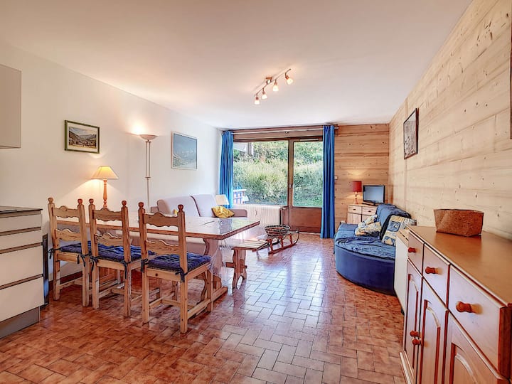 Appartement Confortable, Terrasse - 6 Pers. - La Clusaz