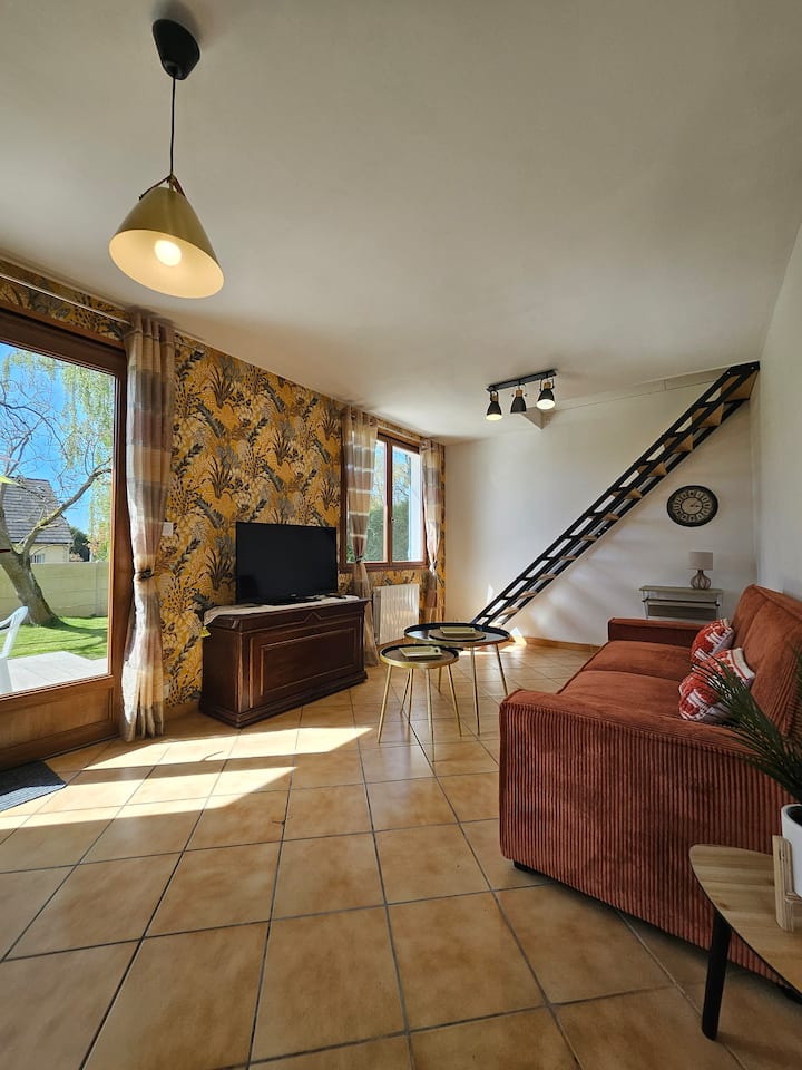 Maison Cosy, Grand Jardin – Proche Paris, Rouen. - Les Andelys