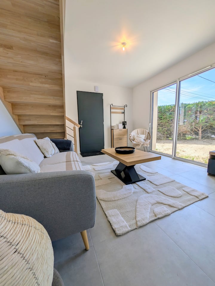 Maison Neuve 10 Personnes - Proche Mer + Jardin - Pornic