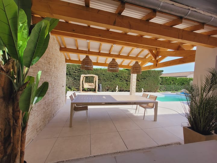 Villa 14 Pers Neuve 200m Plage&marché +Piscine/spa - Saint-Pierre-d'Oléron