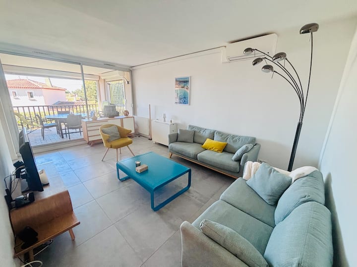 Superbe Appartement 6 Couchages Terrasse/piscine - Bandol