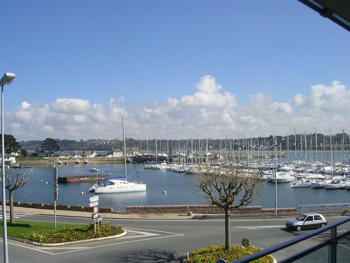 T2 Meublé, Vue Sur Le Port De Perros Guirec - Perros-Guirec