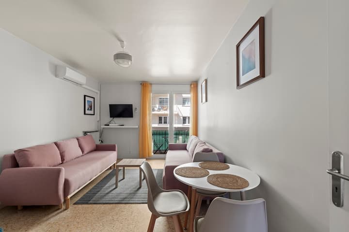 Studio Centre Juan Les Pins 4 Couchages - Antibes