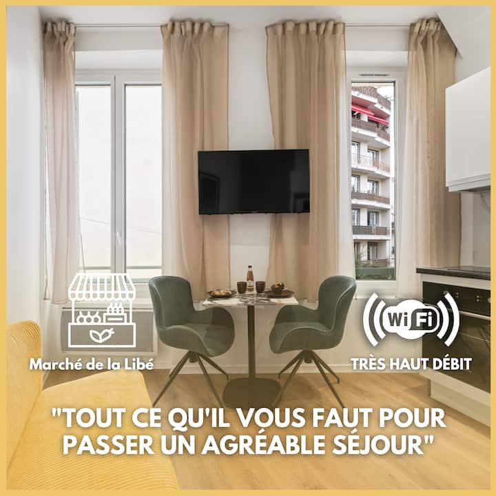 Appartement 2 Pièces, Quartier Libération-gambetta - ibis budget Nice Californie Lenval