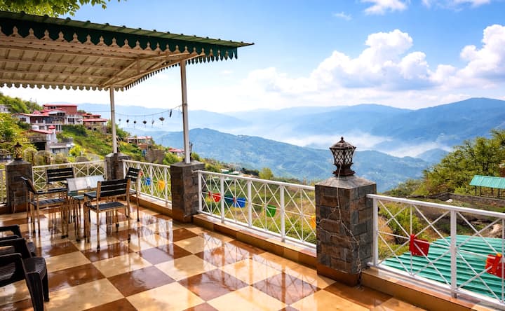Balcony In The Clouds | Himalayan Views, Sunset - India
