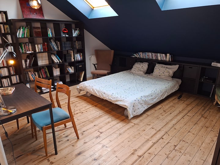 Liège Centre-belle Grande Chambre Chez L'habitant - Liège