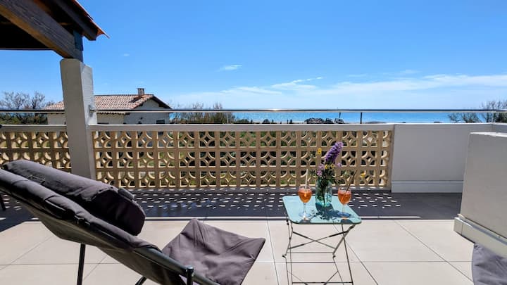 Villa Vue Sur La Mer - 4 Chambres -9 Personnes - Frontignan