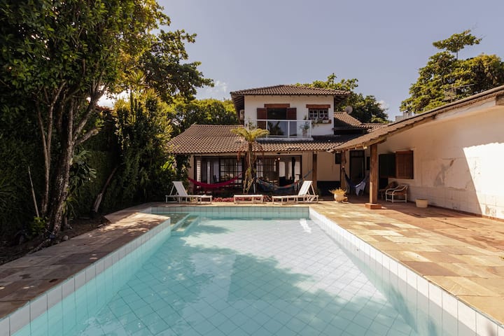 Casa Pet Friendly Com Piscina Aquecida Na Enseada - Guarujá