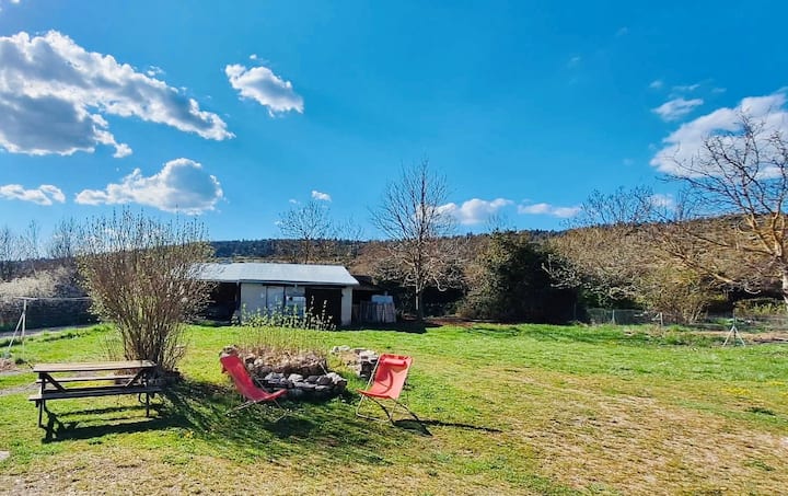 New T2 Avec Vue Causse Méjéan & Jardin Privatif - Sainte-Énimie