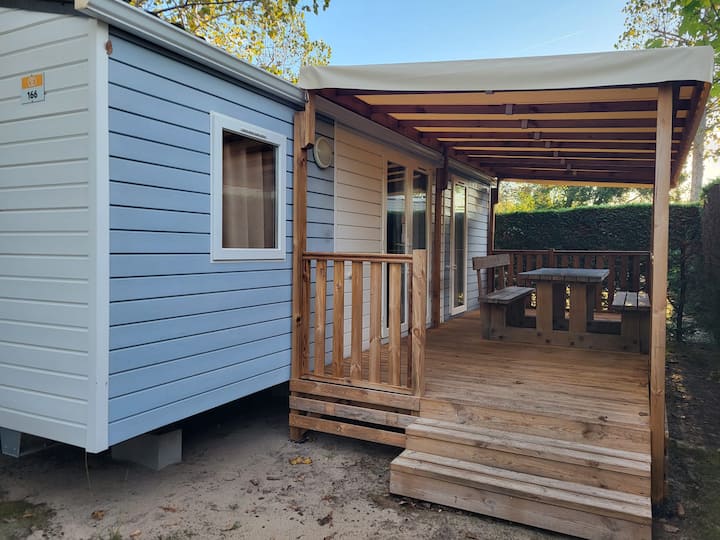 Mobil-home 5 Pers Grande Terrasse – Côte Landaise - Vieux-Boucau-les-Bains